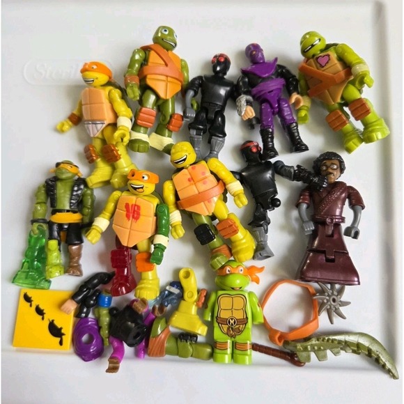 Mega Bloks | Toys | Teenage Mutant Ninja Turtles Minifigure Lot Mega ...